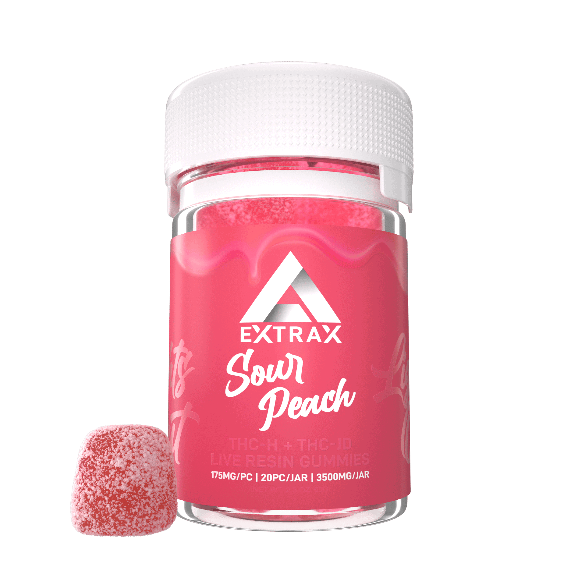 Delta Extrax Lights Out 175mg THC-H + THC-JD + Live Resin D8 Gummies ...