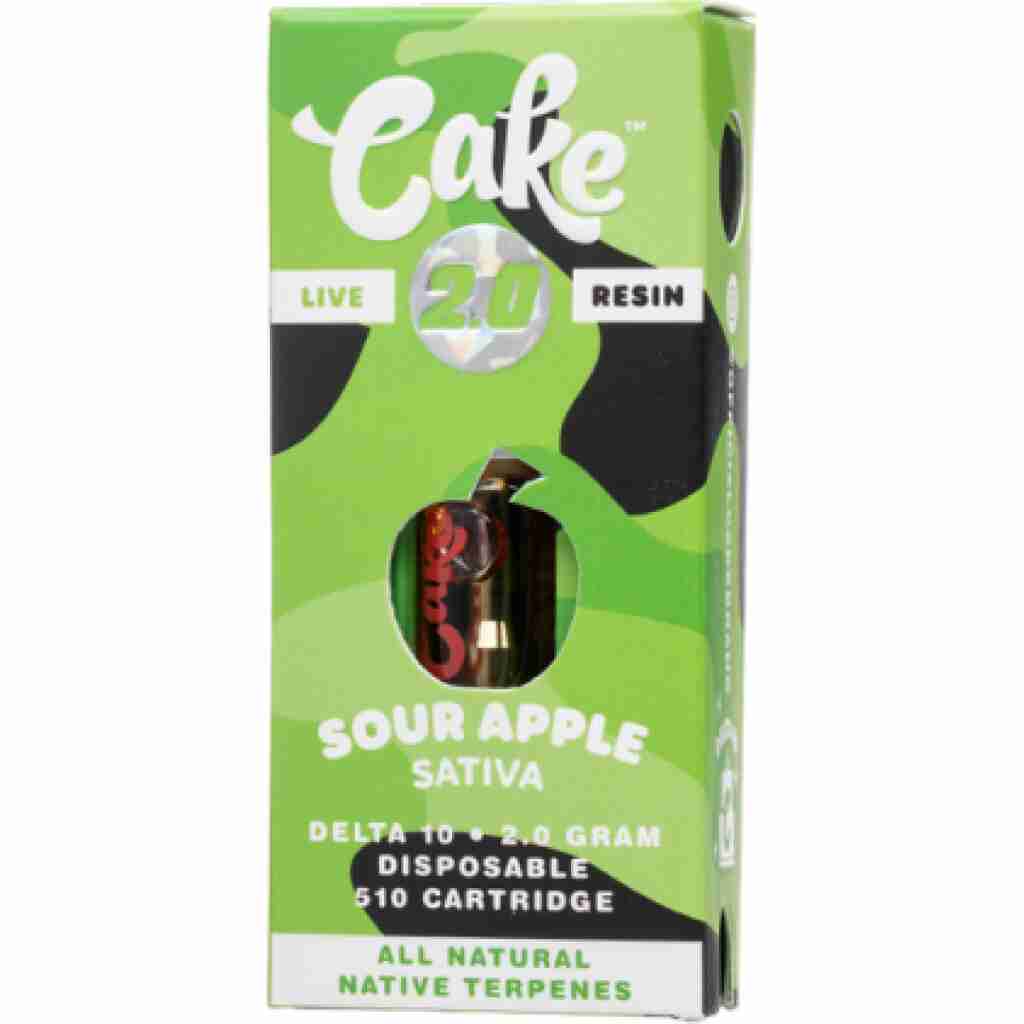 Cake Delta 10 Live Resin 510 Cartridges 2g | 6 Strains | D8 Super Store
