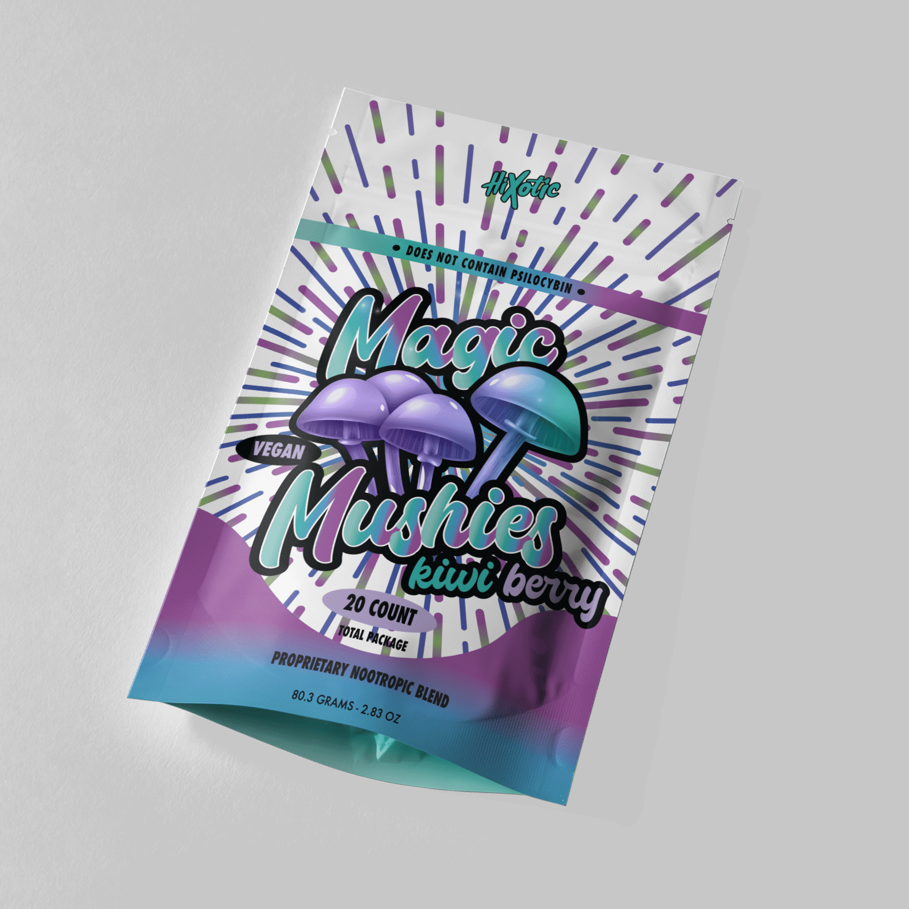 HiXotic Magic Mushies Gummies (20pc) 25mg