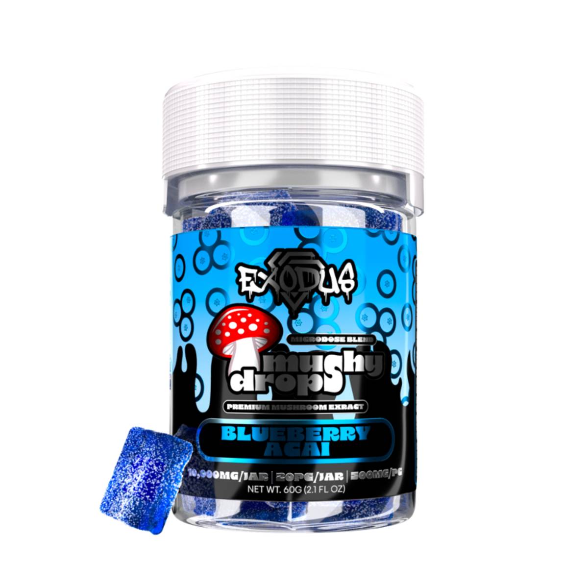 Exodus Mushy Drop Gummies 10000mg 20pc