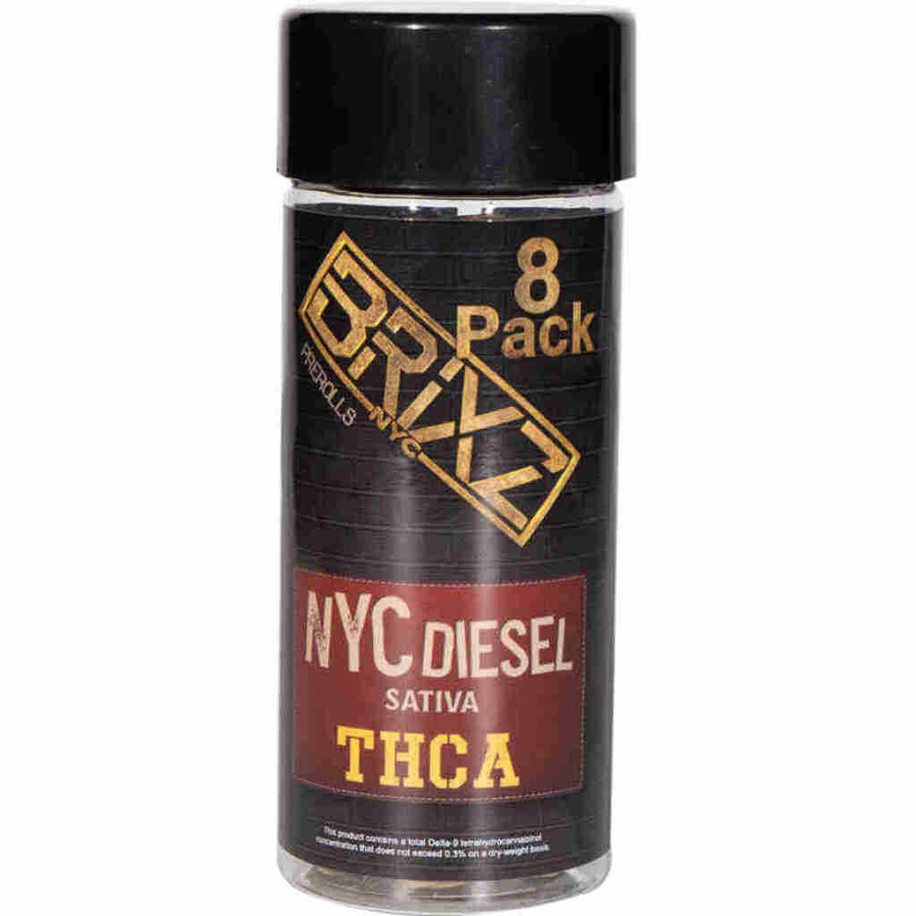 BRIXZ 8-Pack THCa Pre-Rolls 6g | D8 Super Store