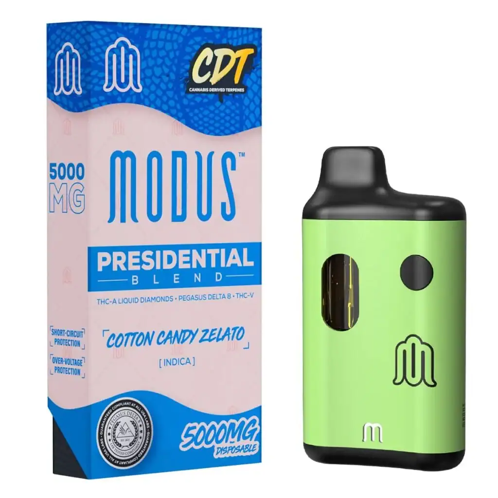 Modus Presidential Blend Liquid Diamonds Disposables 5g | 7 Strains ...