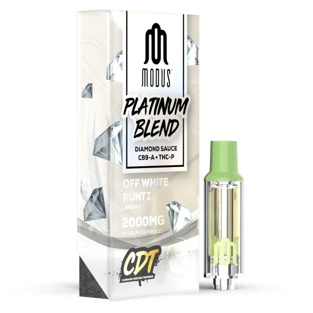 Modus Platinum Blend Diamond Sauce Cartridges 2g | 7 Strains | D8 Super ...