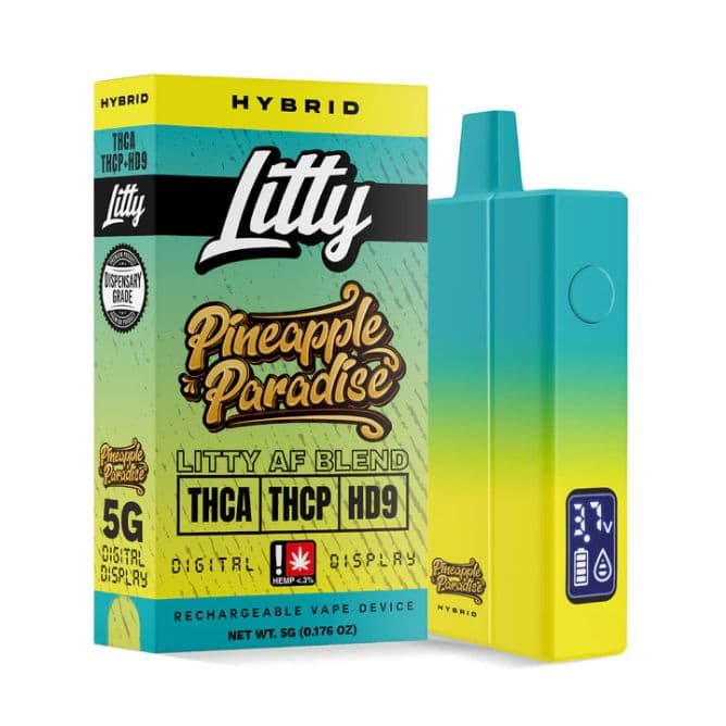 Litty AF Blend THCa Disposable Vape Pen 5g | 8 Strains | D8 Super Store