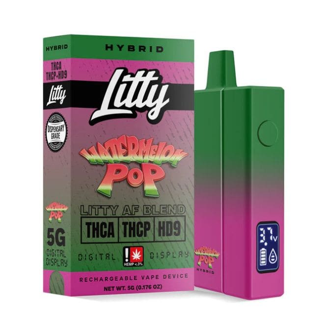 Litty AF Blend THCa Disposable Vape Pen 5g | 8 Strains | D8 Super Store
