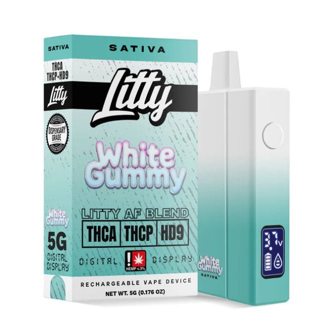 Litty AF Blend THCa Disposable Vape Pen 5g | 8 Strains | D8 Super Store