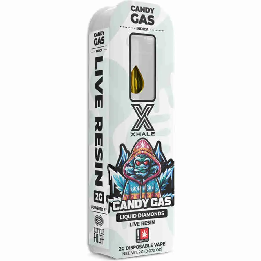 Xhale Live Resin THCa Liquid Diamonds Disposable 2g